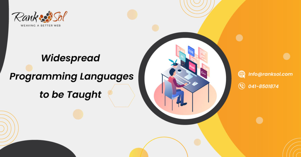 Widespread Programming Languages to Be taught